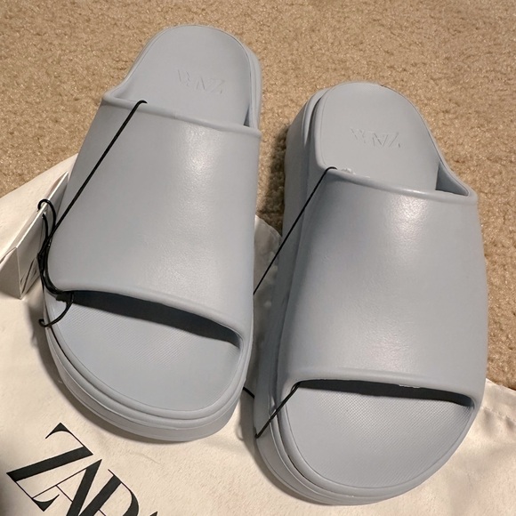 Zara | Shoes | Zara Platform Slides | Poshmark